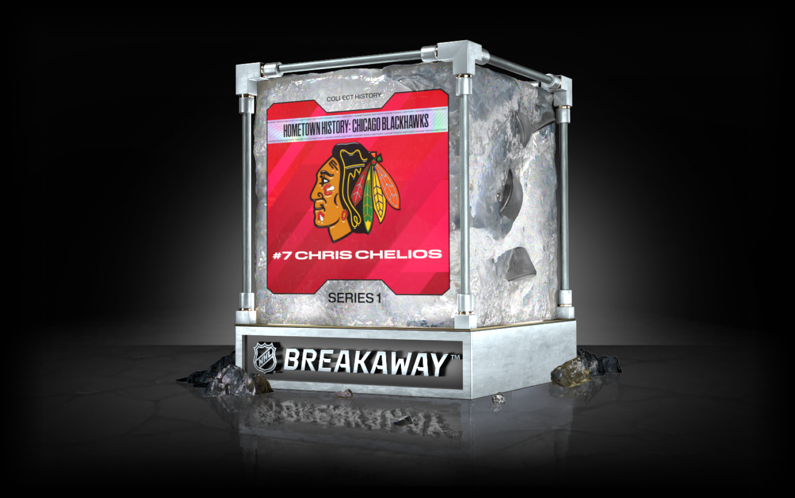 No. 7 Chris Chelios Drop | NHL Breakaway | Officially Licensed Digital ...